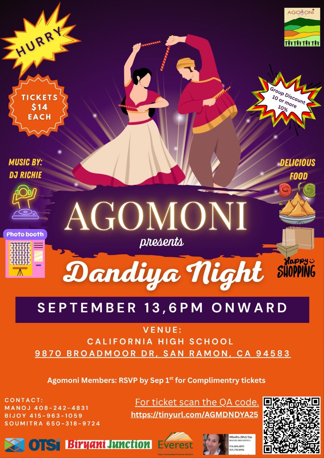 Dandiya — 2025 – Agomoni
